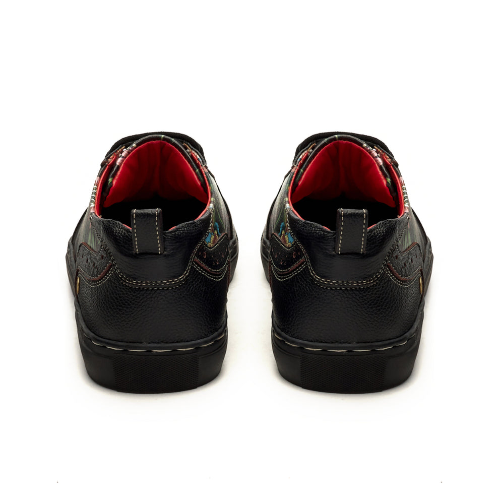 Buy Bageecha Sneaker Coal Black - A Men's Classic Leather | Banjaaran ...